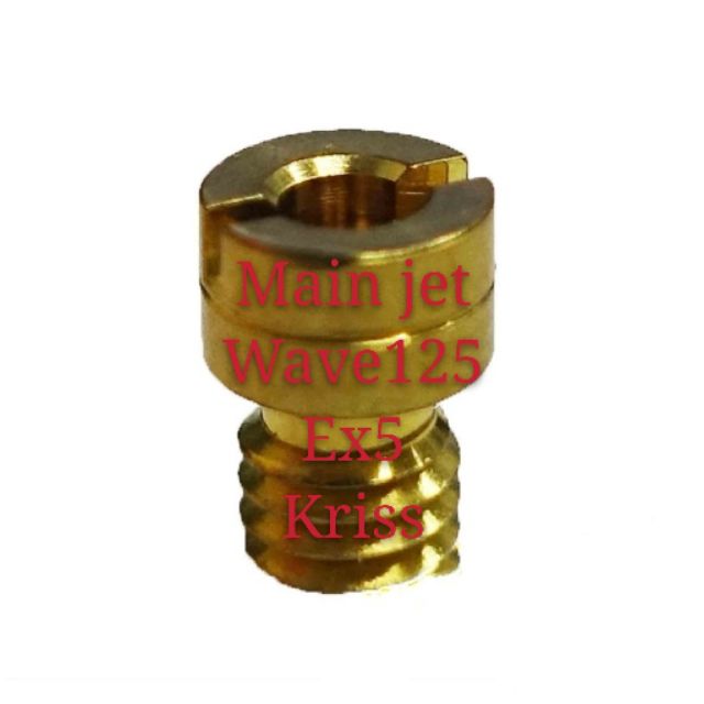 MAIN JET EX5/WAVE125/KRISS100/KRISS110 | Shopee Malaysia