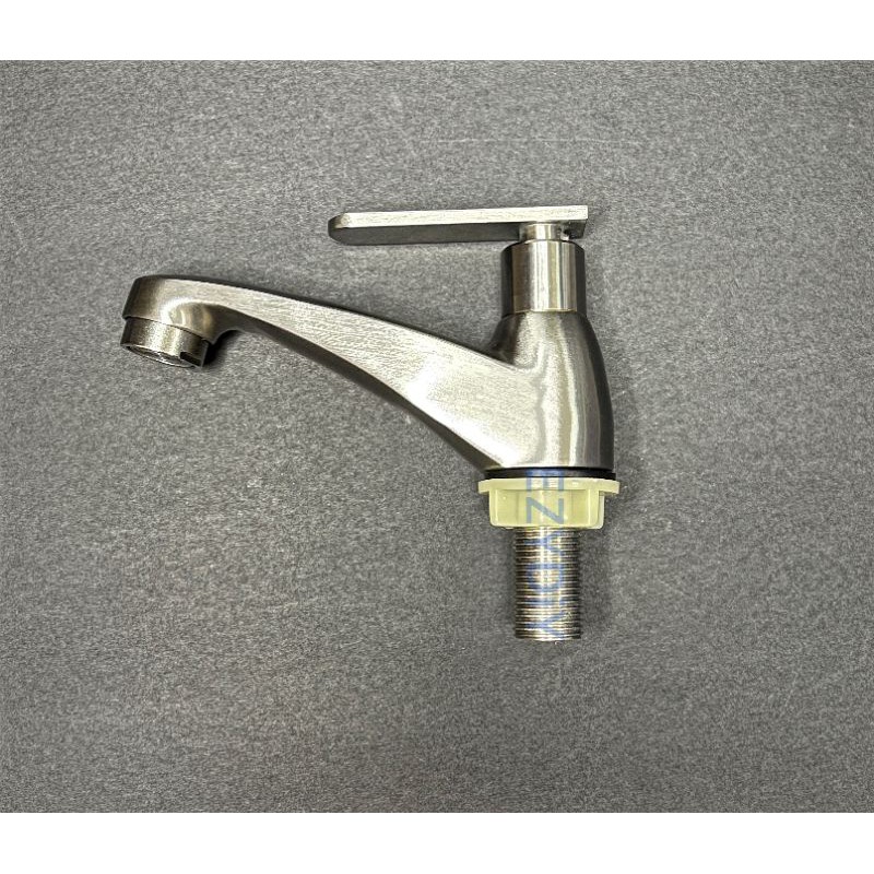 SUS304 STAINLESS STEEL BATHROOM BASIN PILLAR BIB TAP | Shopee Malaysia