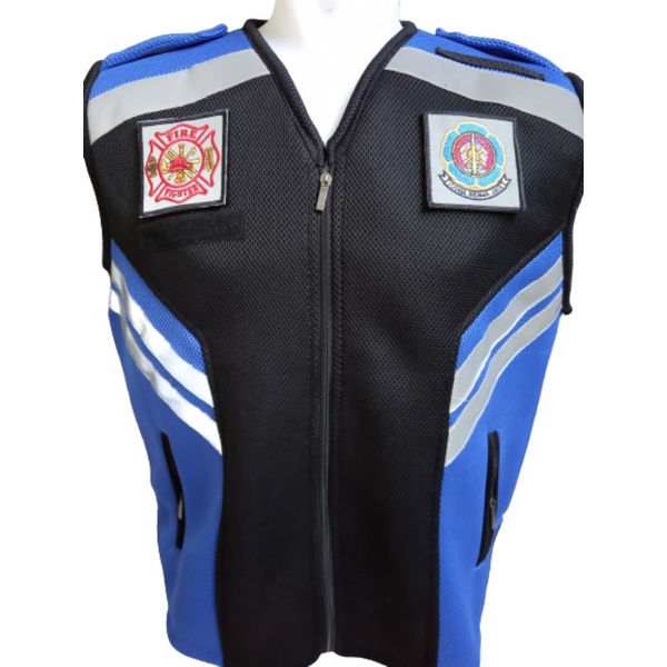 Pay on the spot DAMKAR VEST FIREFIGHTING VEST SERVICE VEST | Shopee ...