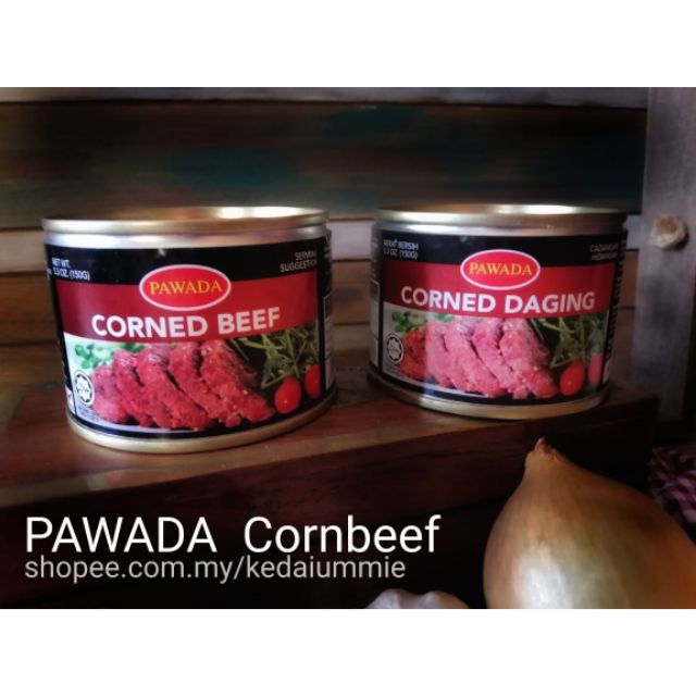 PAWADA Cornbeef Dari Sarawak (pack of 2) | Shopee Malaysia