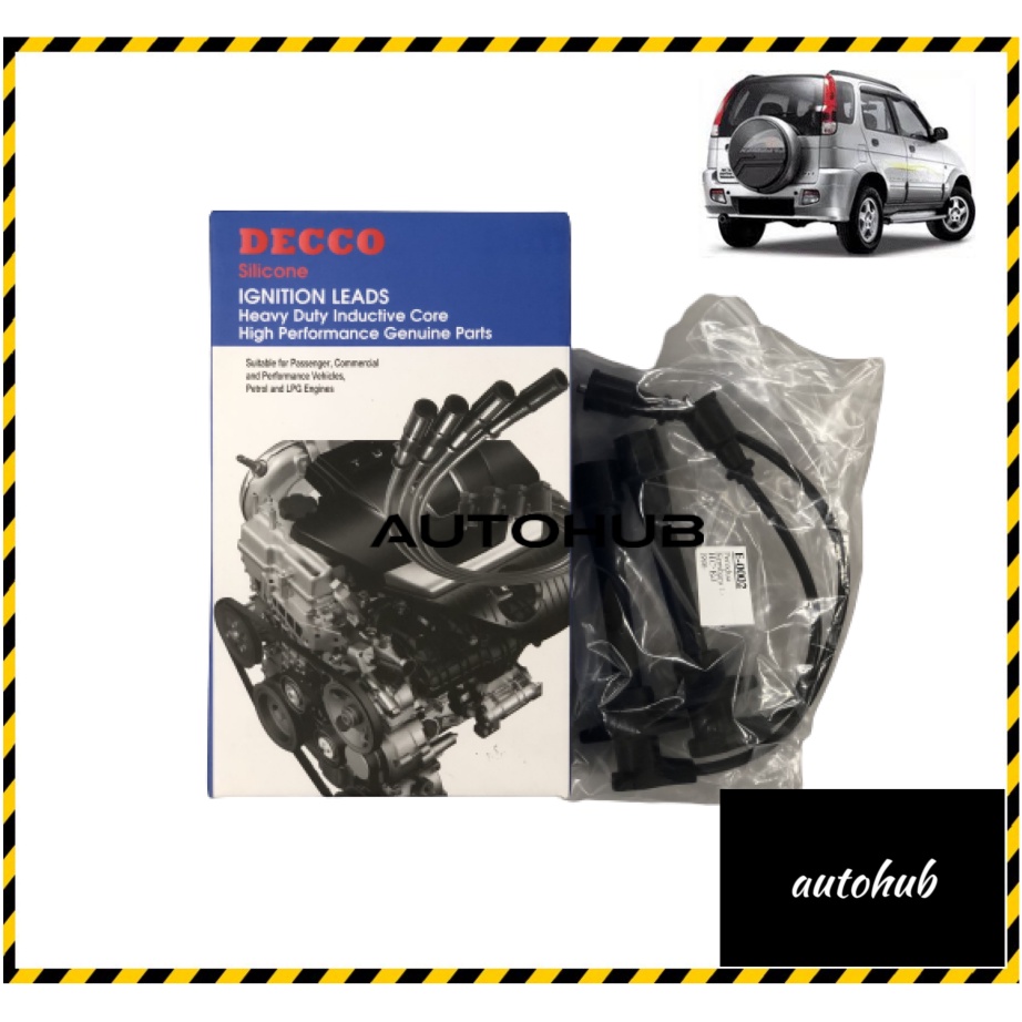 Decco Plug Cable Perodua Kembara 1 3 98y Pc Pd003 Dc Shopee Malaysia