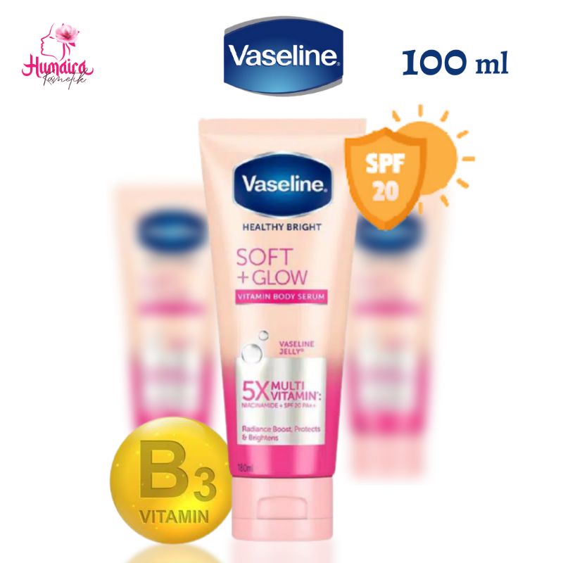 Vaseline Soft Glow Gluta Vitamin 100ml (NEW PACKAGING) | Shopee Malaysia