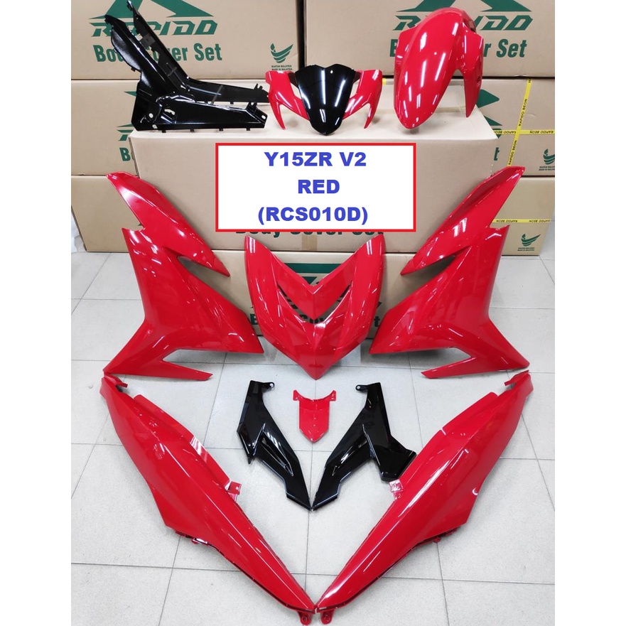 Cover Set Rapido Y15ZR V1 V2 Yamaha Plain Colour No Sticker Y15 ...