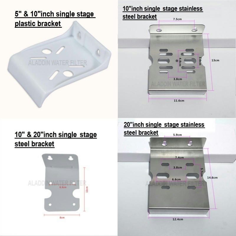 Single-Stage 5"inch,10"inch & 20"inch Water Filter housing bracket ...