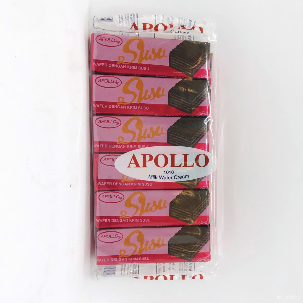 Apollo Milk Wafer Cream 160G | Shopee Malaysia