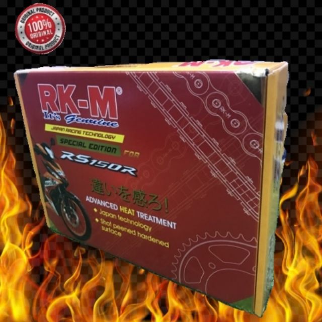 RK-M sprocket rs150 special edition for honda RS150r (15t front-44t ...
