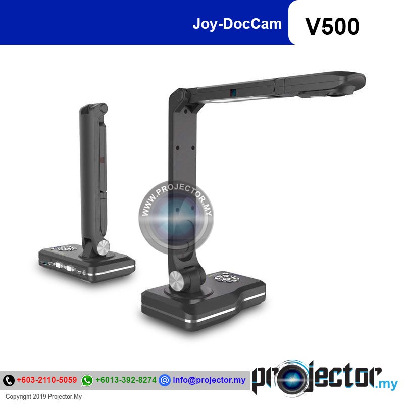 Joyusing V500/V500-4K Visualizer Ultra Portable Document Camera | Object Scanner 8.0 Mega Pixels ...