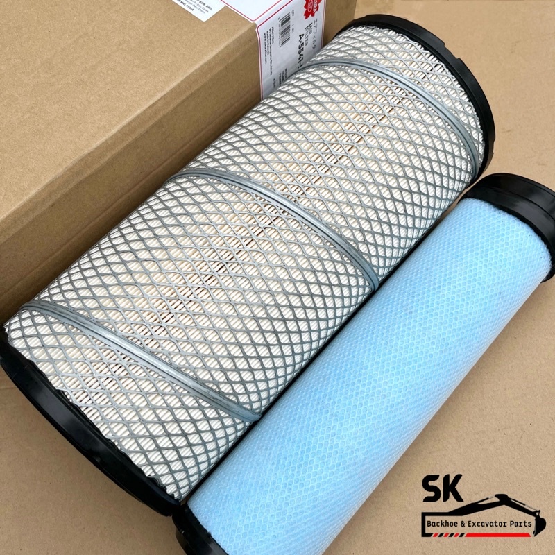 CASE Backhoe 580M/ SUMITOMO Excavator SH120 Air Filter Set (Sakura ...