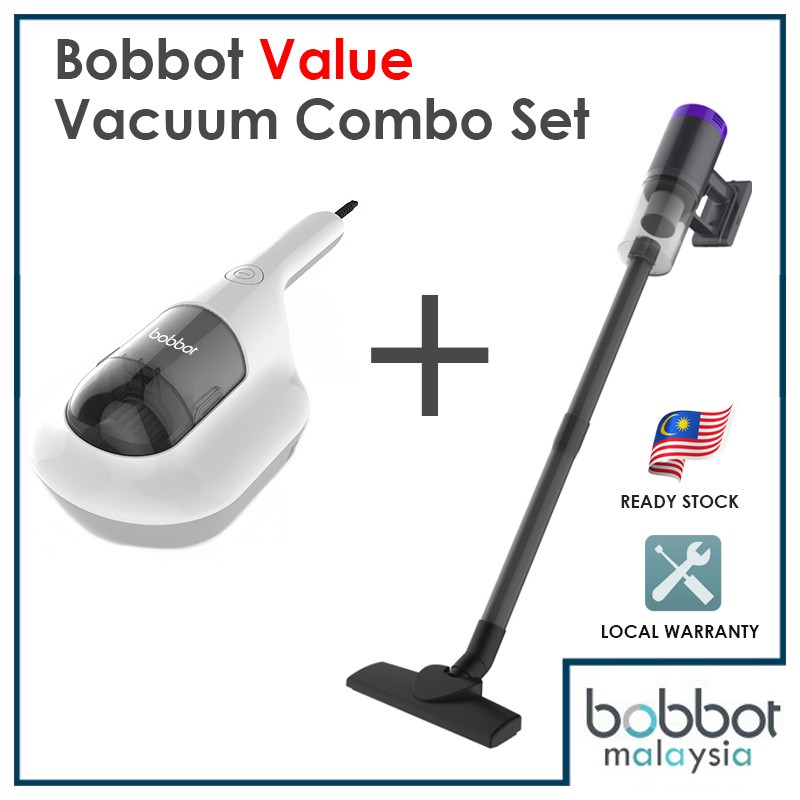 Bobbot Malaysia Wired BX-610 BD-707 Pro Dust Mite Vacuum + Handheld Vacuum Cleaner Value Combo ...