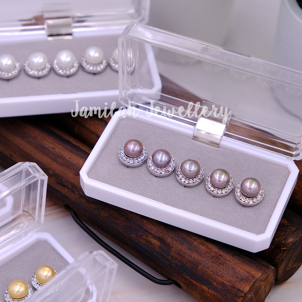 JAMILAH High Quality Pearl Butang Baju Melayu Mutiara Asli Sabah ...