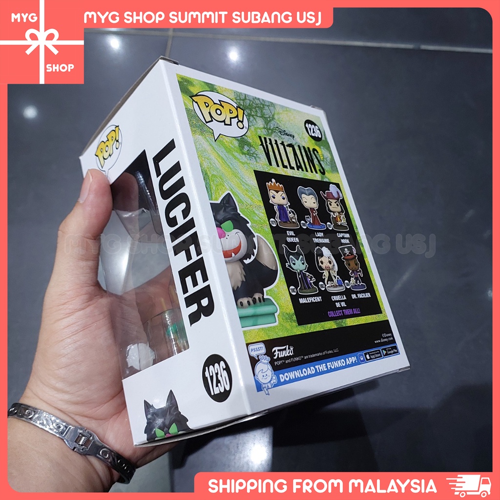 [ SPECIAL EDITION ] Funko Pop Lucifer 1236 Disney Villains Anime Manga ...