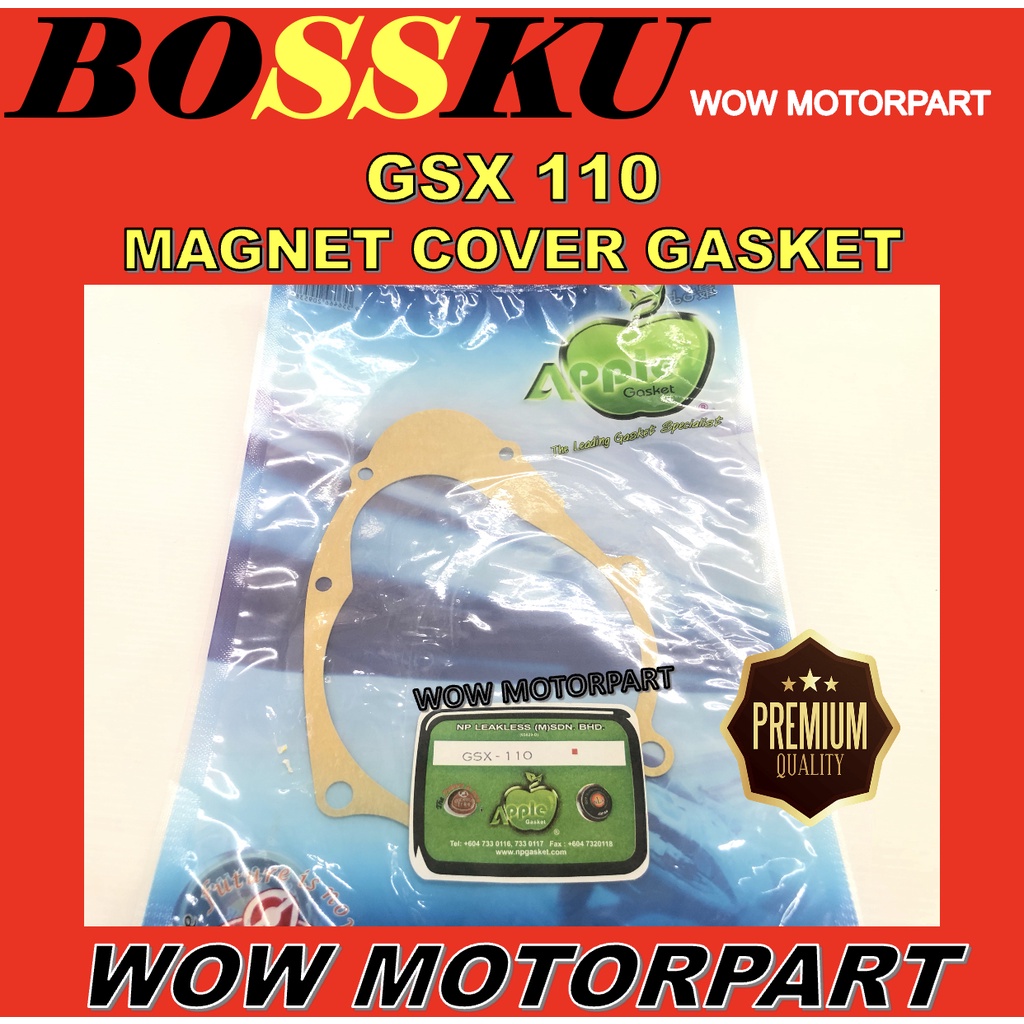 GSX MAGNET COVER GASKET APPLE GSX 110 MAGNET GASKET GSX110 GASKET COVER ...
