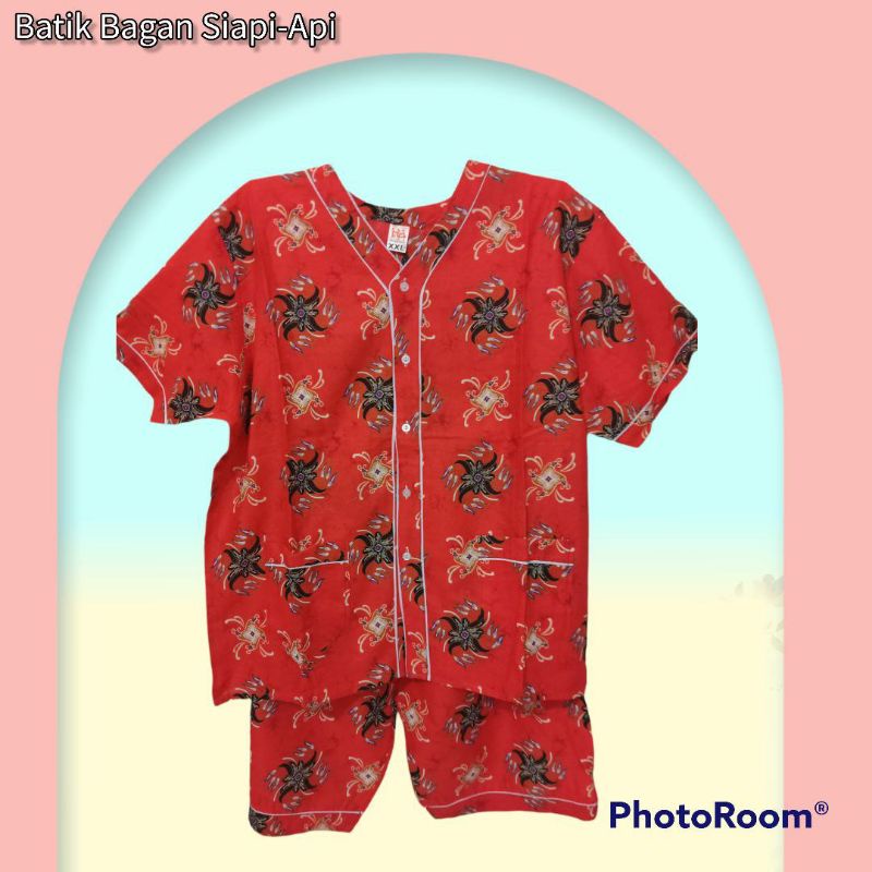 Xxl09 Bagan Batik Pajamas Size XXL / Jumbo pajamas / Jumbo sleepwear ...