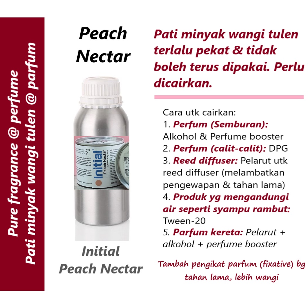 [PATI PEACH NECTAR/HONEY DEW initial/AMBI AFTER TOBAKKO/AMBI VANILLA ...