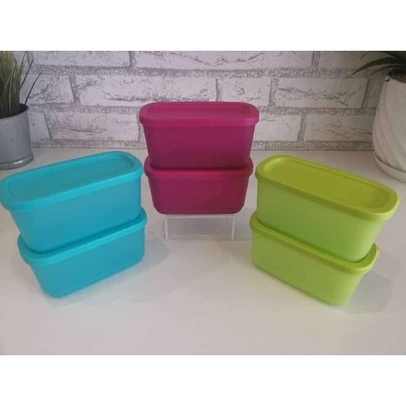 Tupperware Cubix Mini Rectangular (250 ml) - 1 pc | Shopee Malaysia