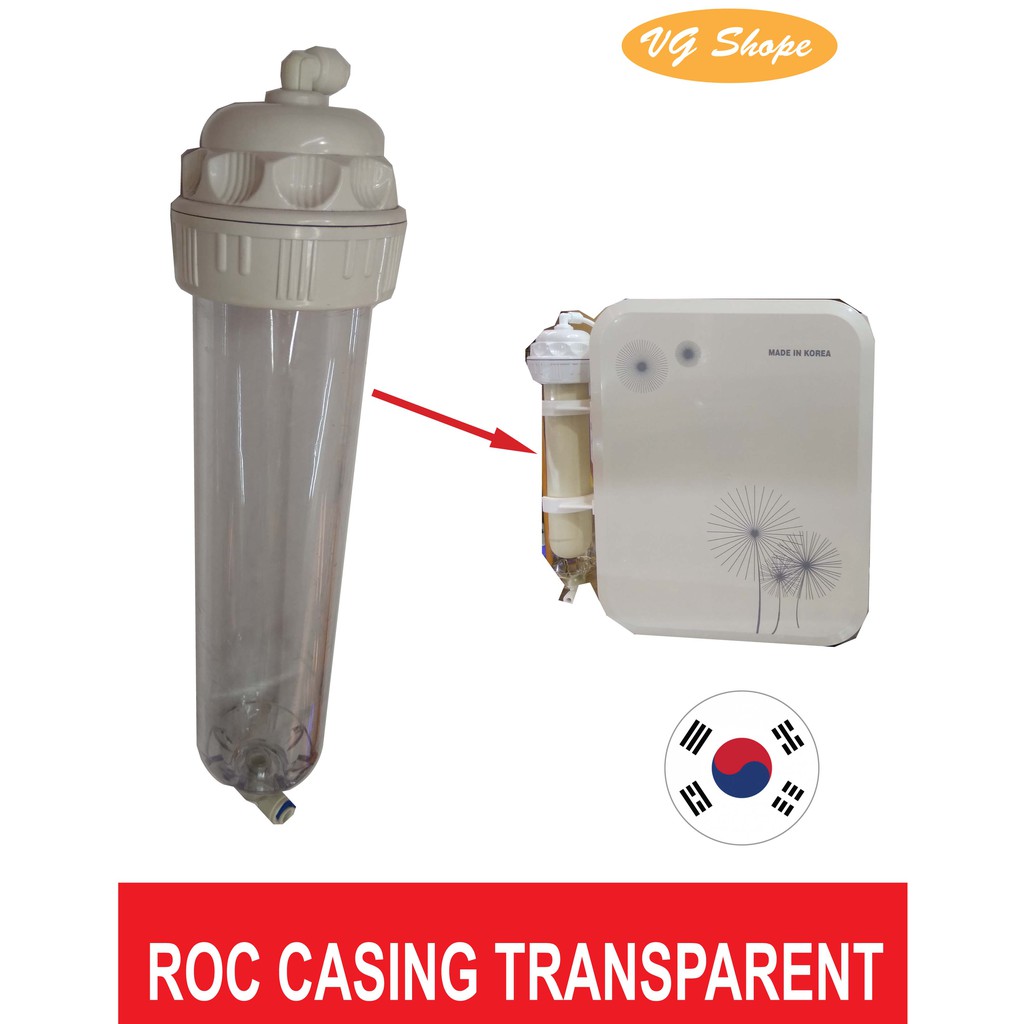 10" ROC Ceramic Housing Casing Alkaline Water Filter ( K3000 HOUSING ...