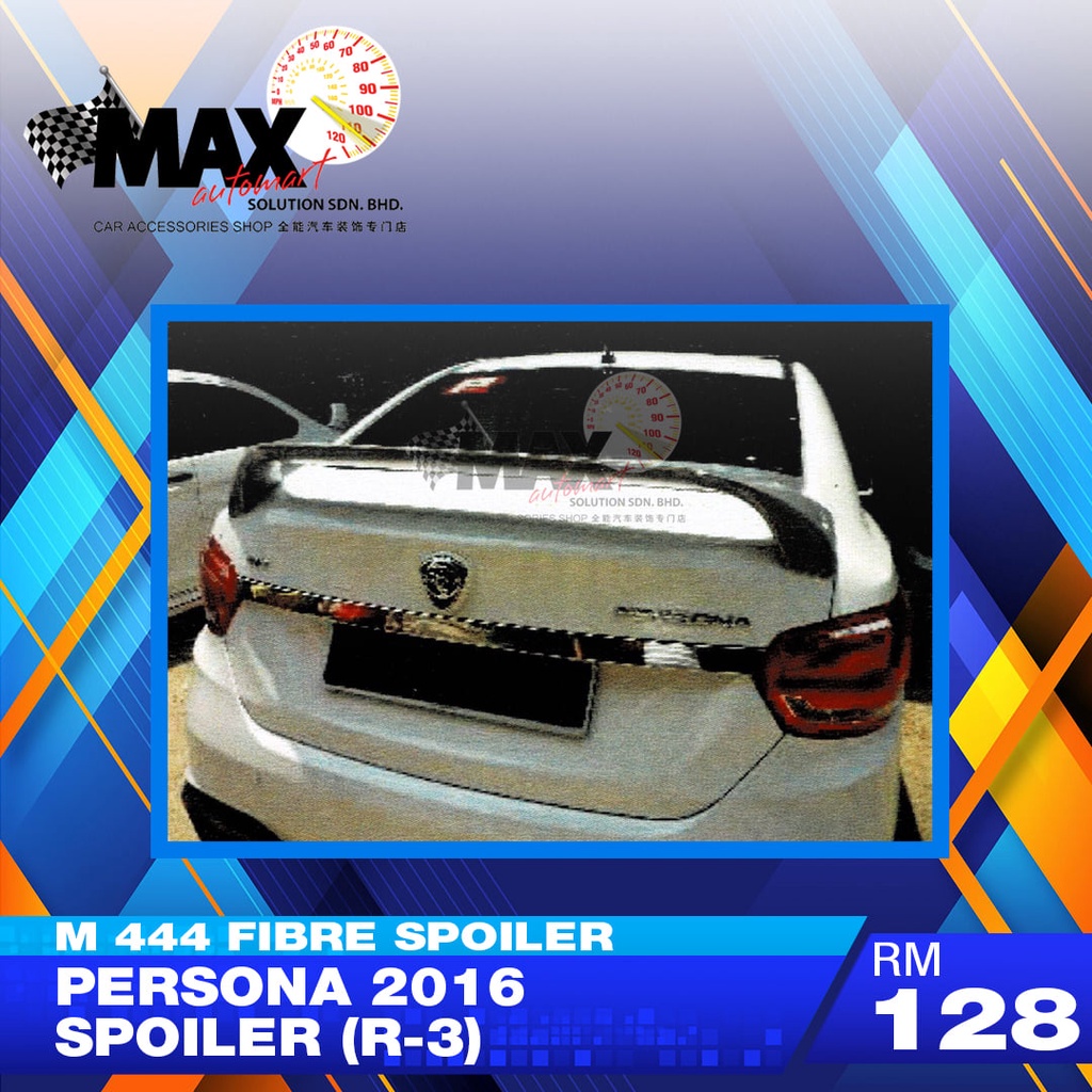 PROTON PERSONA 2016 TRD R3 TRD V3 R35 SI GALAXY SPOILER | Shopee Malaysia
