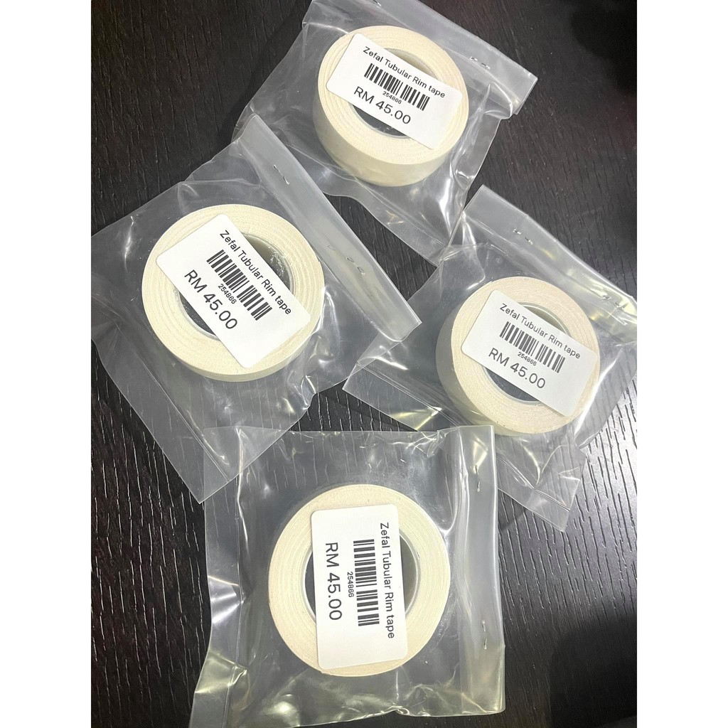 ZEFAL TUBULAR RIM TAPE (WHITE) JANTOPLAST | Shopee Malaysia