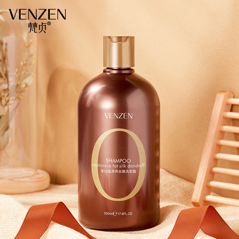 ROREC VENZEN Lanolin Cashmere Silk Dandruff Shampoo 500ml | Shopee Malaysia
