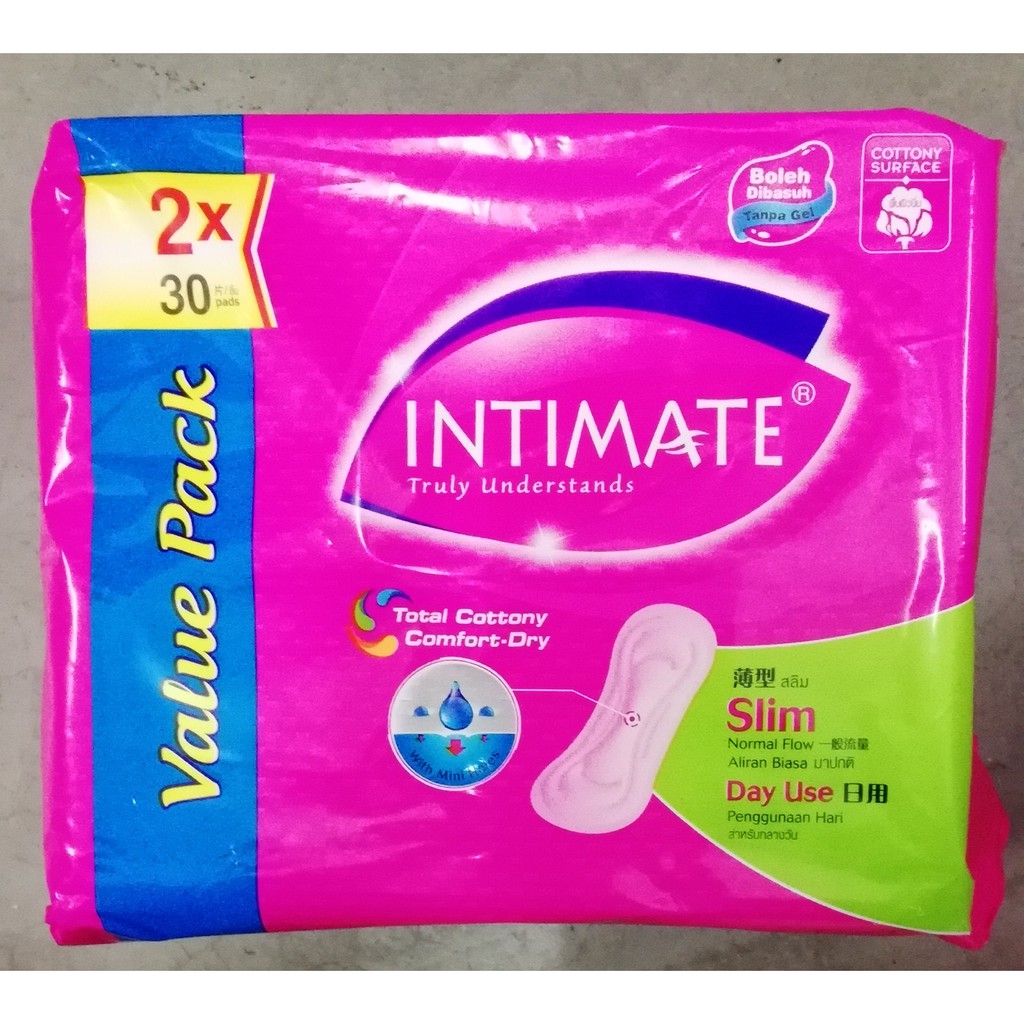 INTIMATE SLIM NON WING DAY USE VALUE PACK 2x30s | Shopee Malaysia