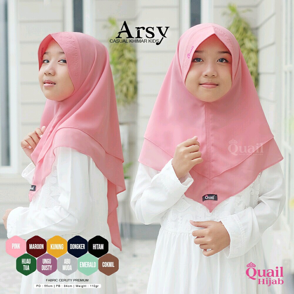 Instant Children's HIJAB QUAIL HIJAB ORIGINAL | Shopee Malaysia
