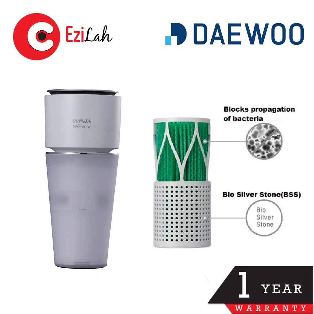 Daewoo Winia Air Purifier Spowasher Humidifying Purifier SWB-30W *FOC 1 ...