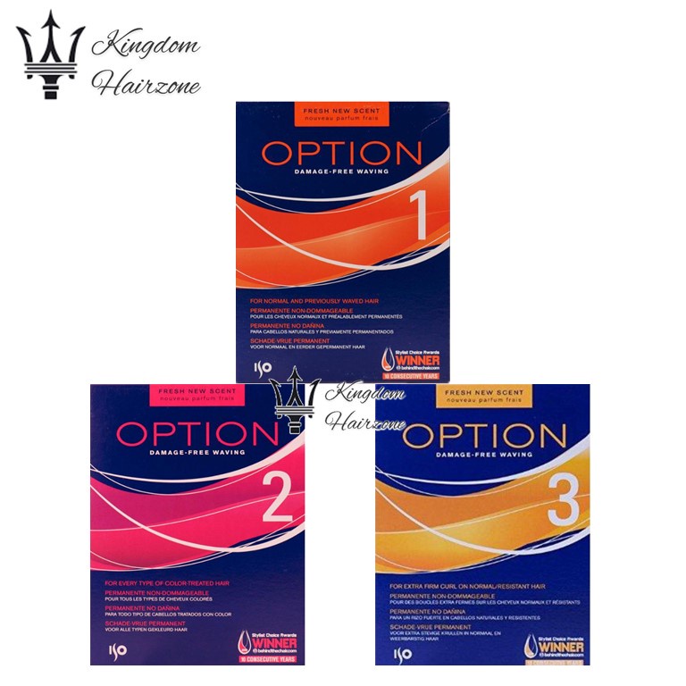 ISO OPTION Perm Waving Lotion (1 / 2 / 3) | Shopee Malaysia