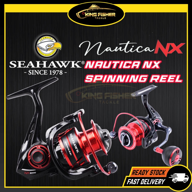 KFT SEAHAWK Nautica NX Spinning Reel Fishing Reel Mesin Pancing Mancing ...