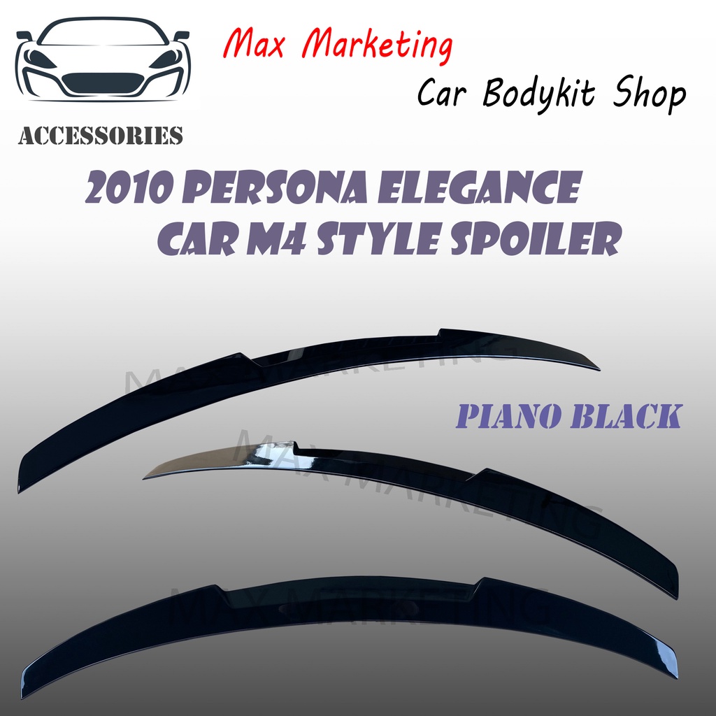 PROTON PERSONA 2008 M4 STYLE CAR SPOILER ABS SKIRT LIP BODYKIT(UNPAINT ...