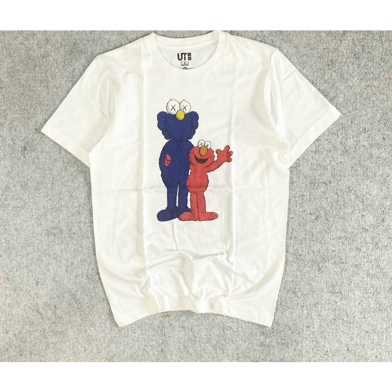 Uniqlo X Kaws X Sesame Street BFF Elmo Tee | Shopee Malaysia