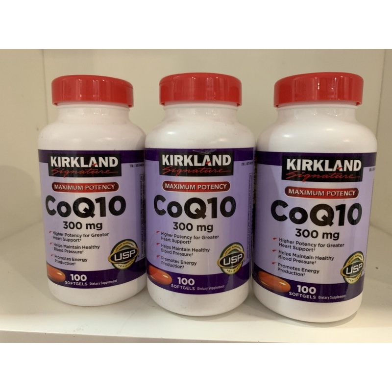 Kirkland CoQ10 Oral Tablet 300mg Genuine American Tablet, 100 tablets ...