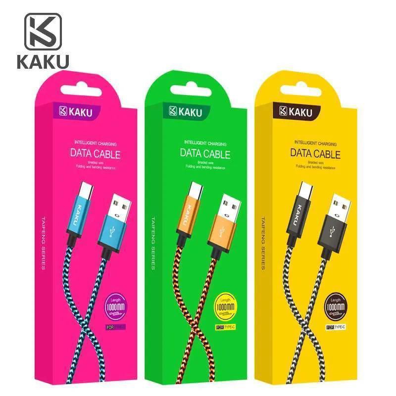 🔥Ready stock🔥iKAKU KAKU Intelligent Charging Data Cable Braided cable ...
