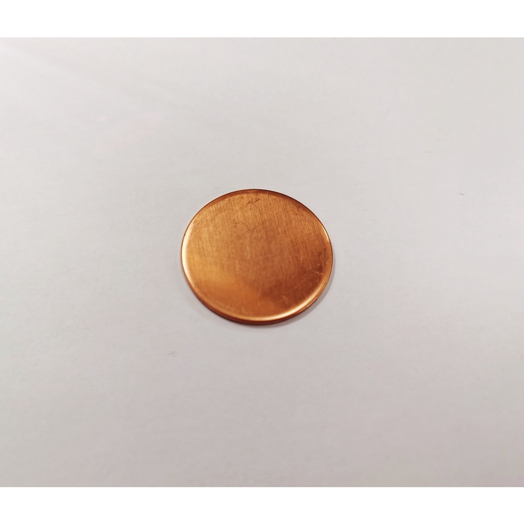 Copper End Cap round plate 0.9mm to 3,0mm thickness and Customize Sizes ...