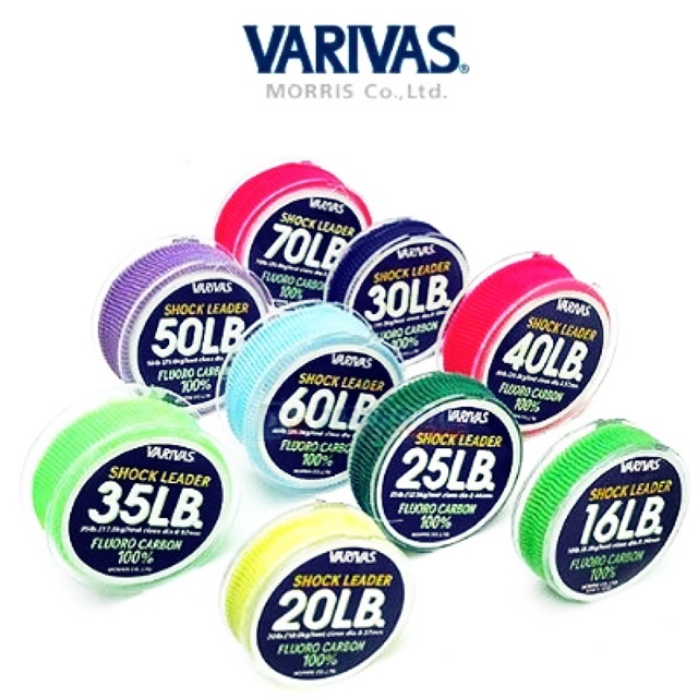 VARIVAS SHOCK LEADER FLUOROCARBON 100% 30m | Shopee Malaysia