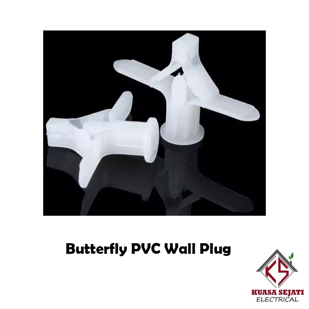 PVC Wall Plug, Sleeve Anchor Metal Wall Plug 5/16" 10mm & 3/8" 12mm ...