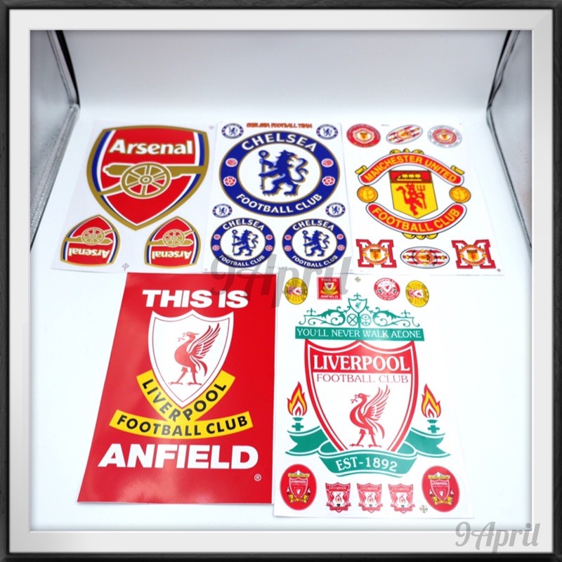 Football Team Stickers Baht | Shopee Malaysia