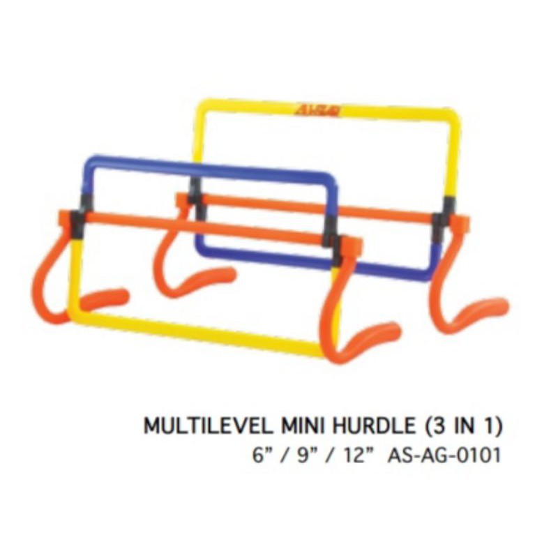 💯 ORIGINAL ALL-STAR MULTILEVEL MINI HURDLE (3 IN 1) SPORT ACTIVITIES ...