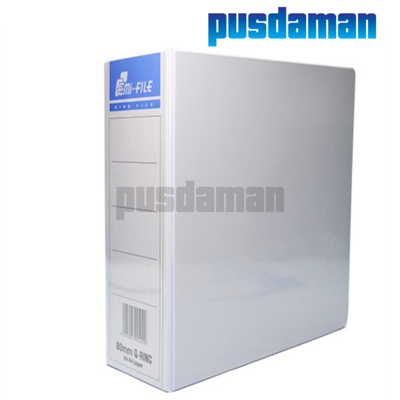 EMI 80MM A4 2Q Ring File (5pcs) | Shopee Malaysia