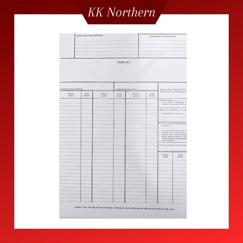 Pineapple Fail Kertas Putih Kulit Keras White Card File AM435 Sulit ...