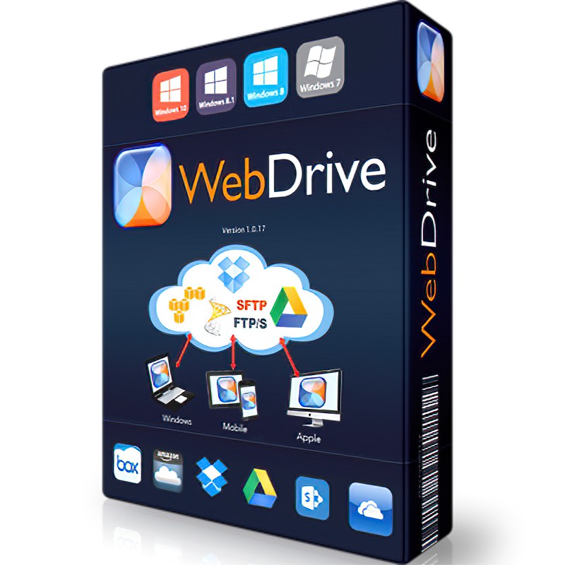 🔥🔥WebDrive Enterprise (Mount server and cloud storage as a hard disk on Windows)🔥🔥 | Shopee Malaysia