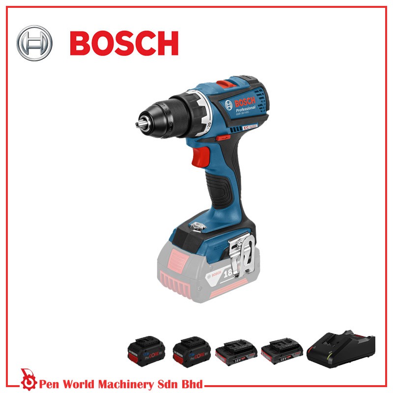 BOSCH GSR18V-EC PROFESSIONAL CORDLESS DRILL | Shopee Malaysia