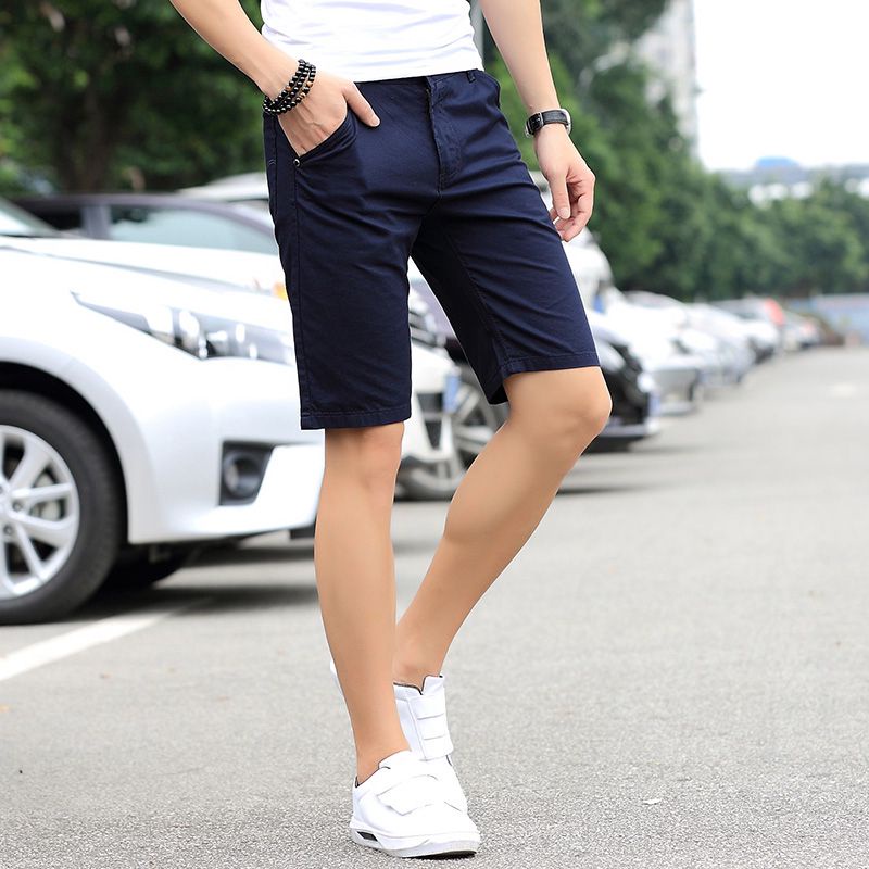 🔥 Ready stock 💯 Cotton Shorts Men's Chino Short Pants Casual Shorts For ...