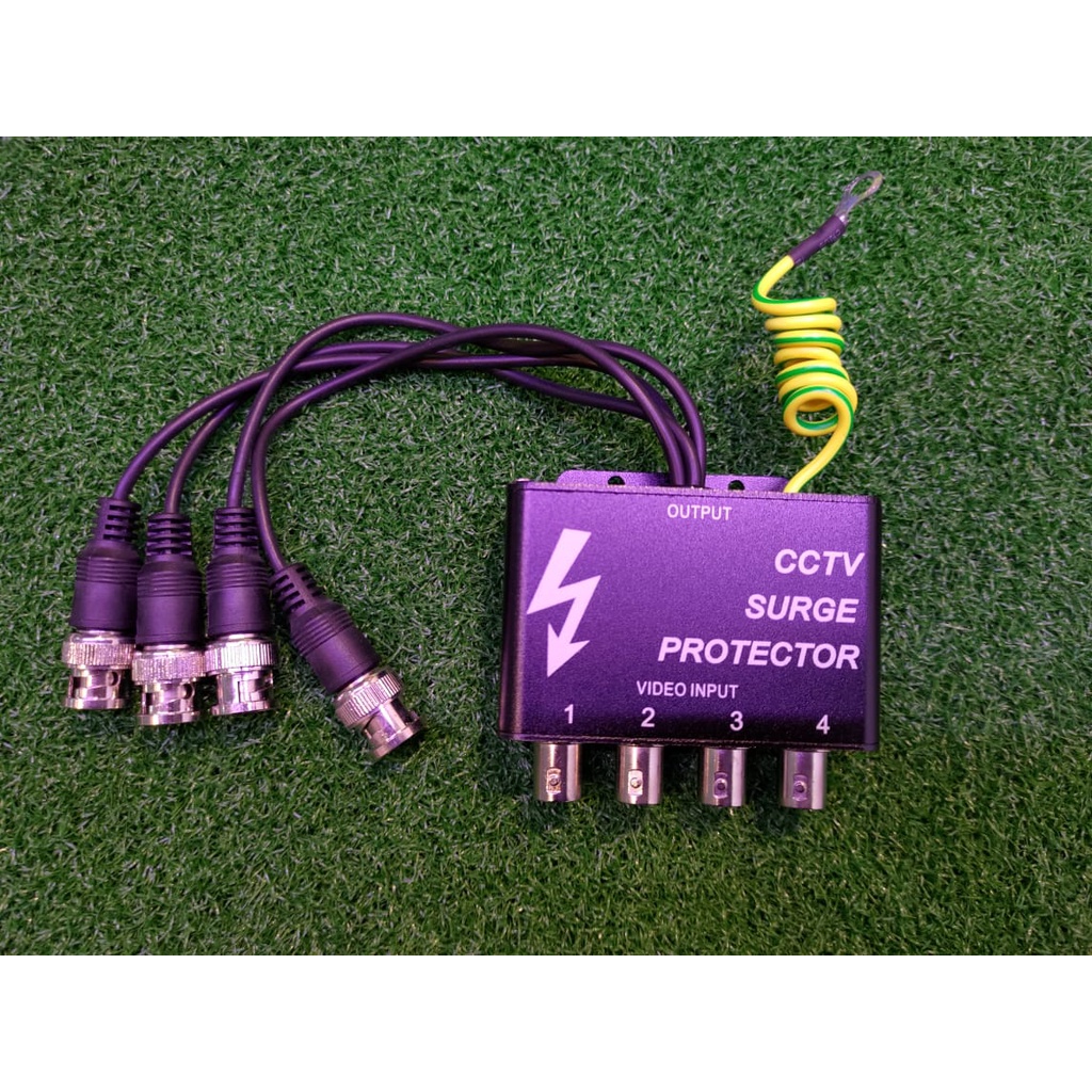 4 IN 4 OUT CCTV BNC Surge Protector ( 4 channel ) | Shopee Malaysia