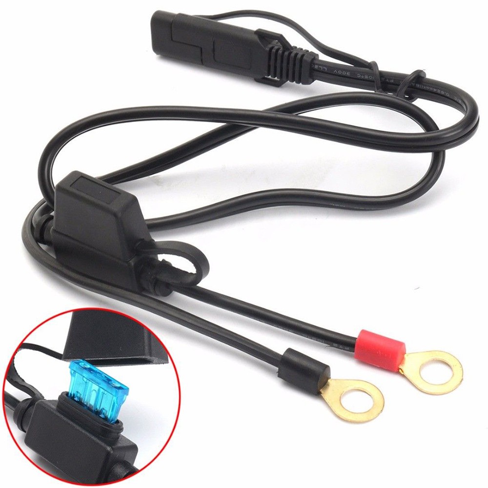 Quick Connect Cable Battery Tender Ring Terminal Harness Fused Charger ...