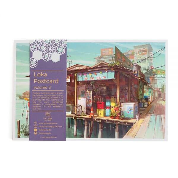 Loka Made Illustration Postcard by FeiGiap Vol.3 PCA03 | Shopee Malaysia