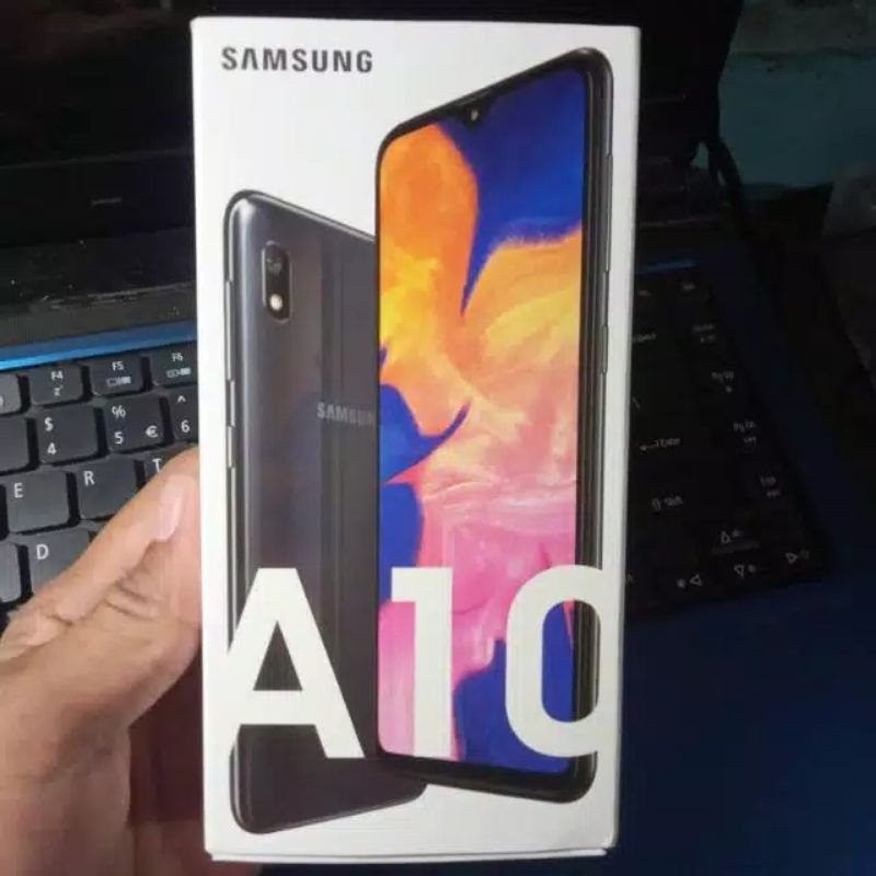 Samsung A10 box ready for all colors, free imei | Shopee Malaysia