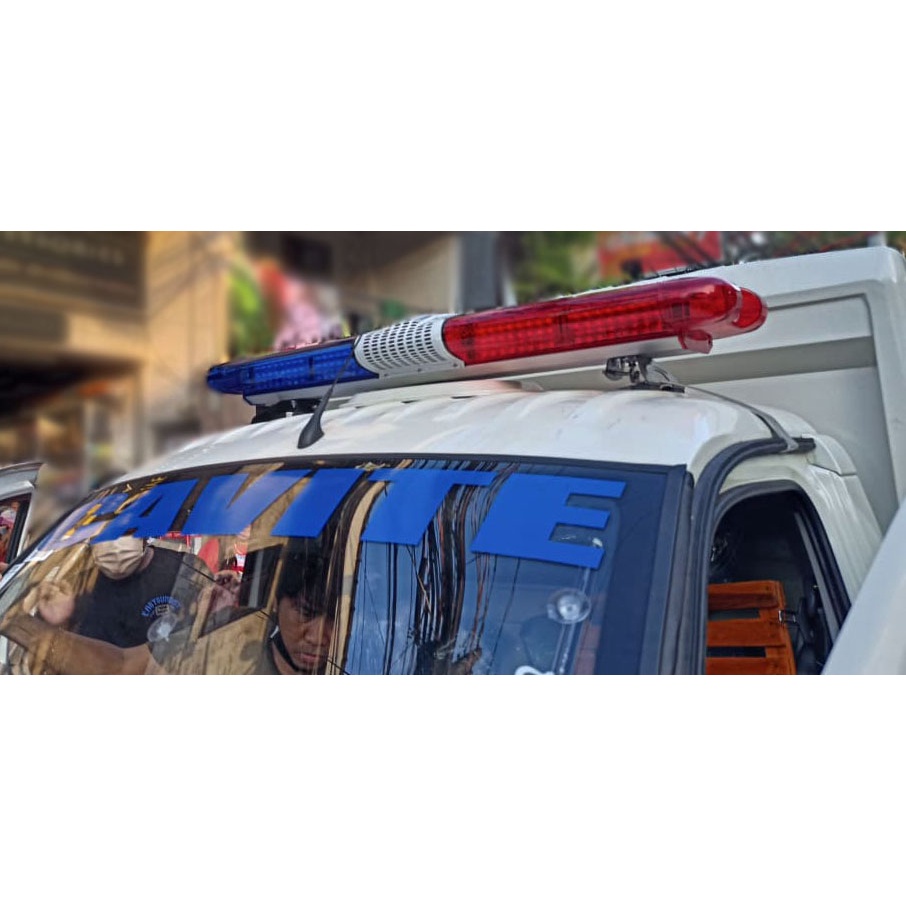 Red and Blue Ambulance Blinker with Siren Emergency Light Barangay ...