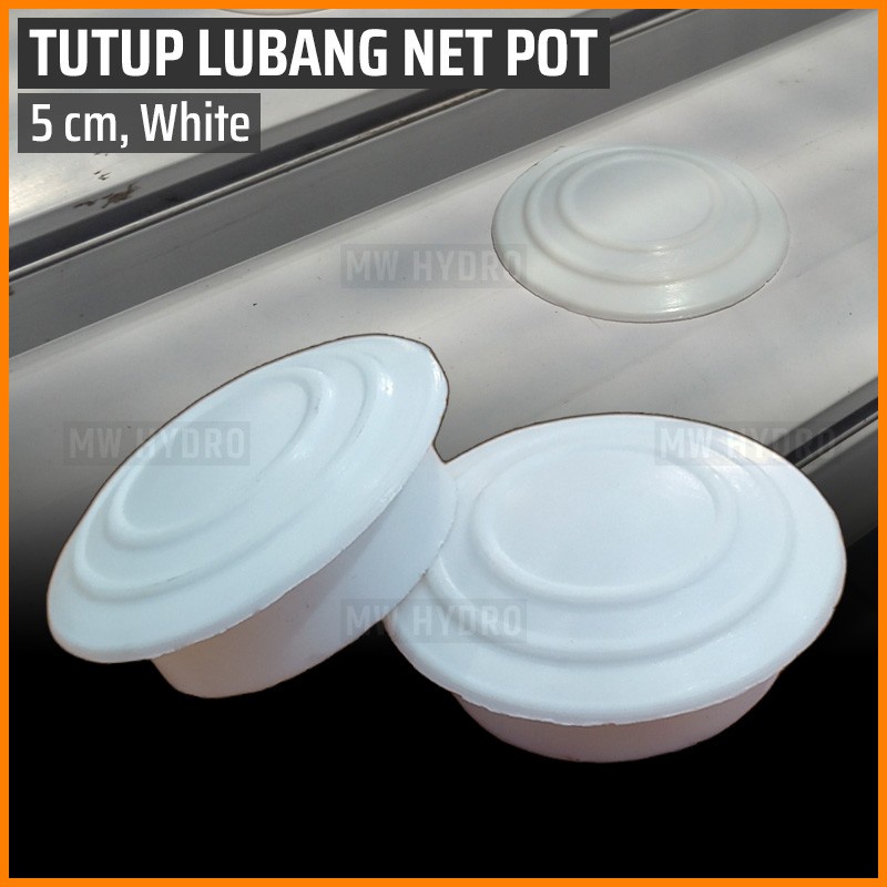 PUTIH Manhole Cover - Gully Cap - Gutter - PVC Pipe - 5cm - White ...