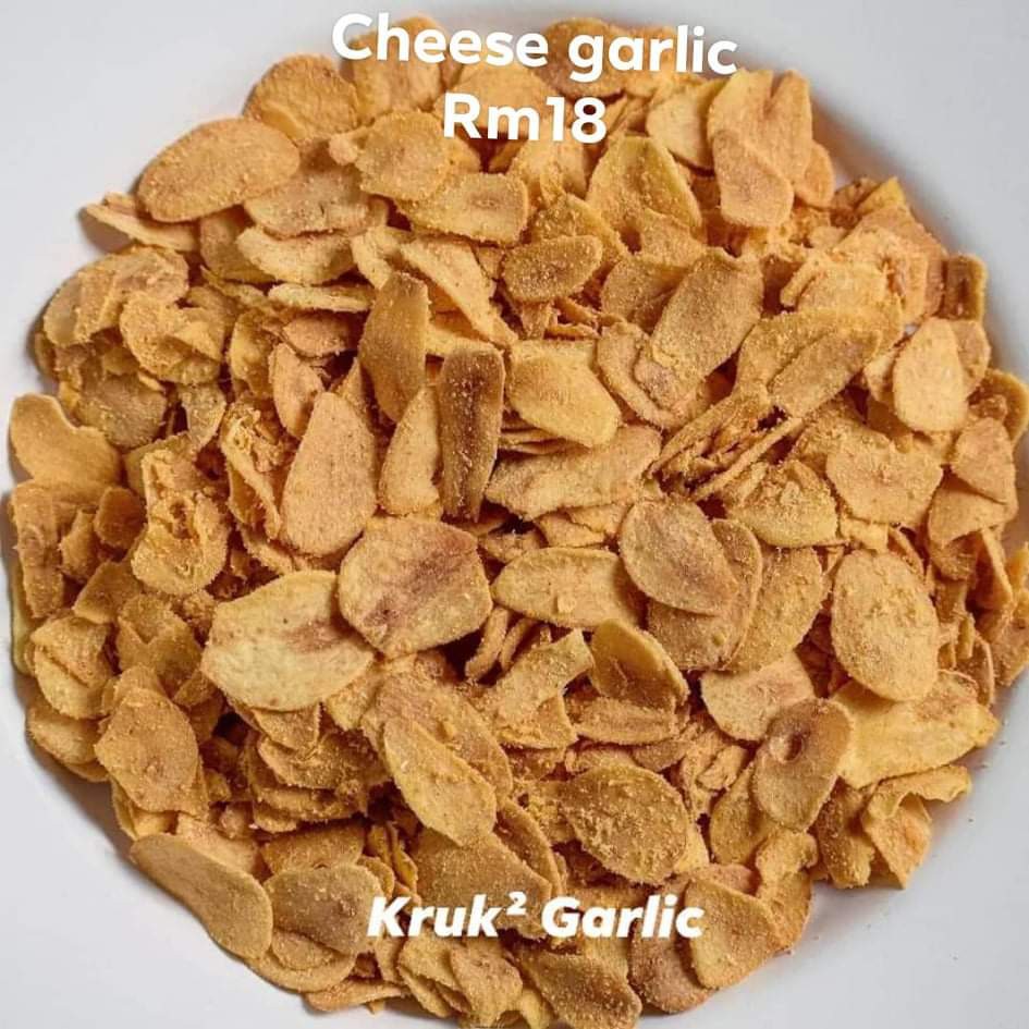 makanan berpantang | bawang putih goreng | crispy garlic | healthy ...