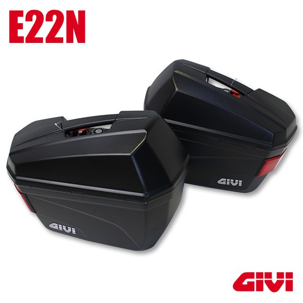 GIVI BOX (E22N- 22ltr. / E22-S_OR) Monokey Side Box Black | Shopee Malaysia